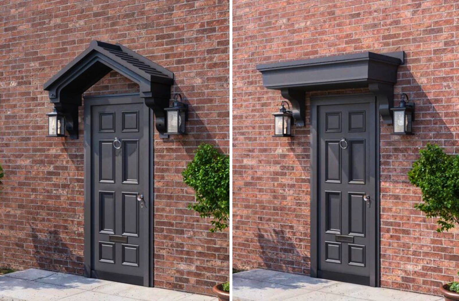 Apex vs. Flat Roof Canopy: Choosing the Right for Your Home – Gradwell ...